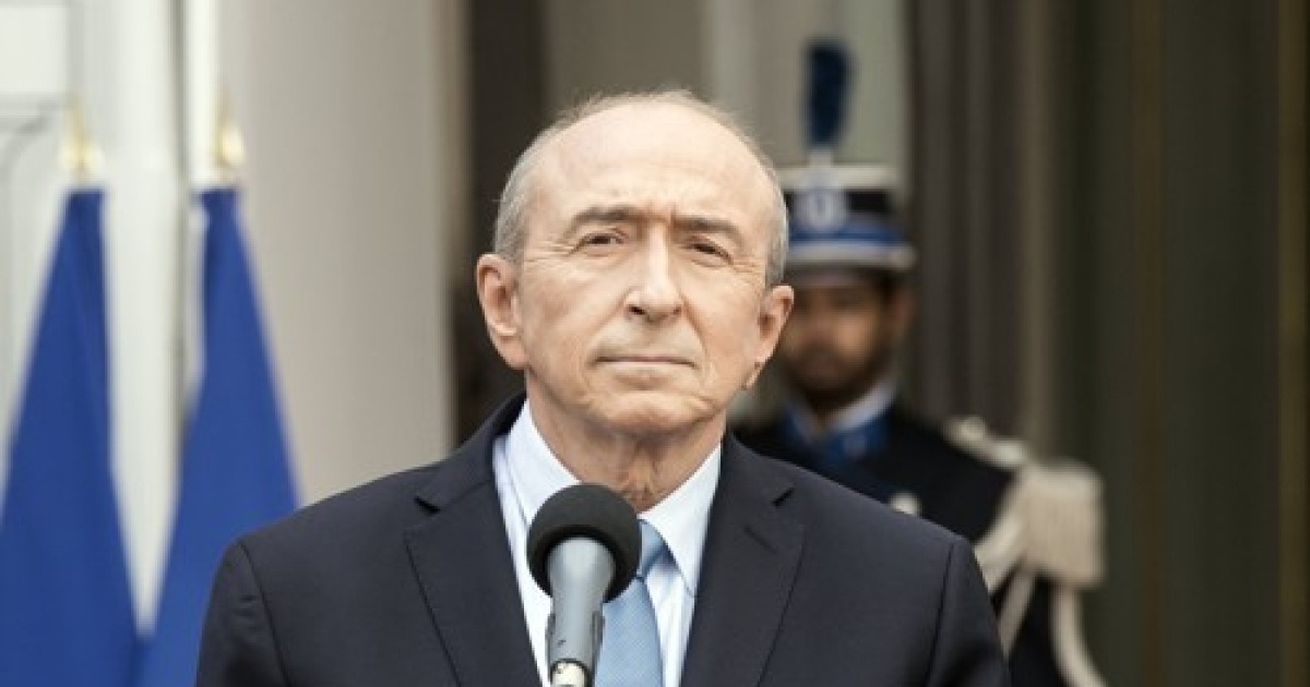 FRANCE GOVERNMENT INTERIOR MINISTRY HANDOVER