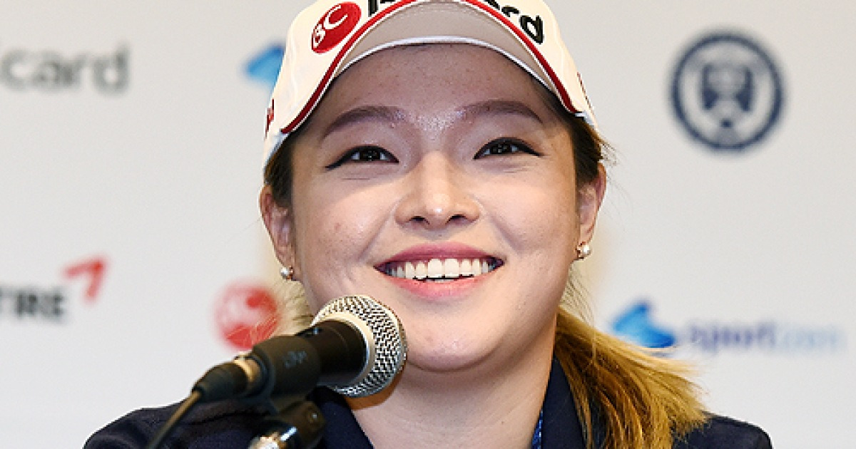 'KLPGA 복귀' 장하나 "즐거운 골프 인생을 살고싶다"
