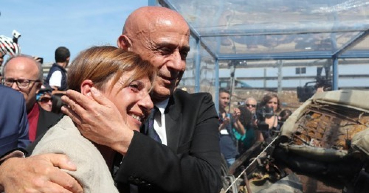 ITALY CRIME FALCONE ASSASSINATION ANNIVERSARY