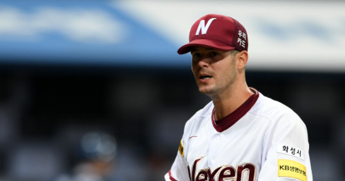 3회까지 4실점 브리검, KBO리그 만만찮네! [SS포토]