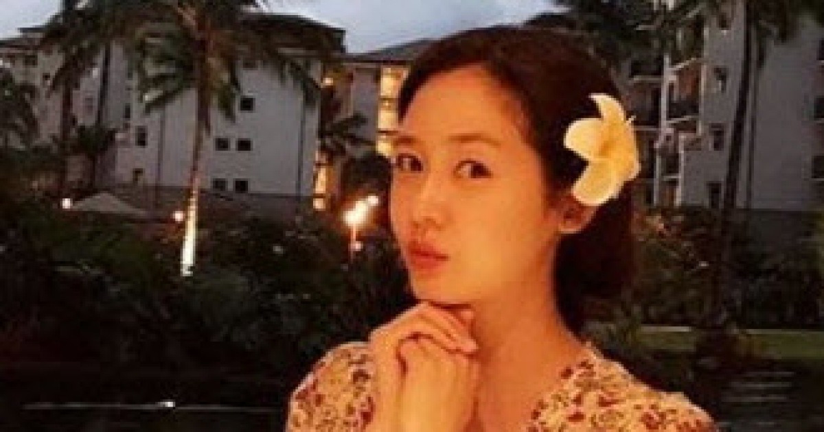 새댁 성유리 신혼여행 여신으로 변신