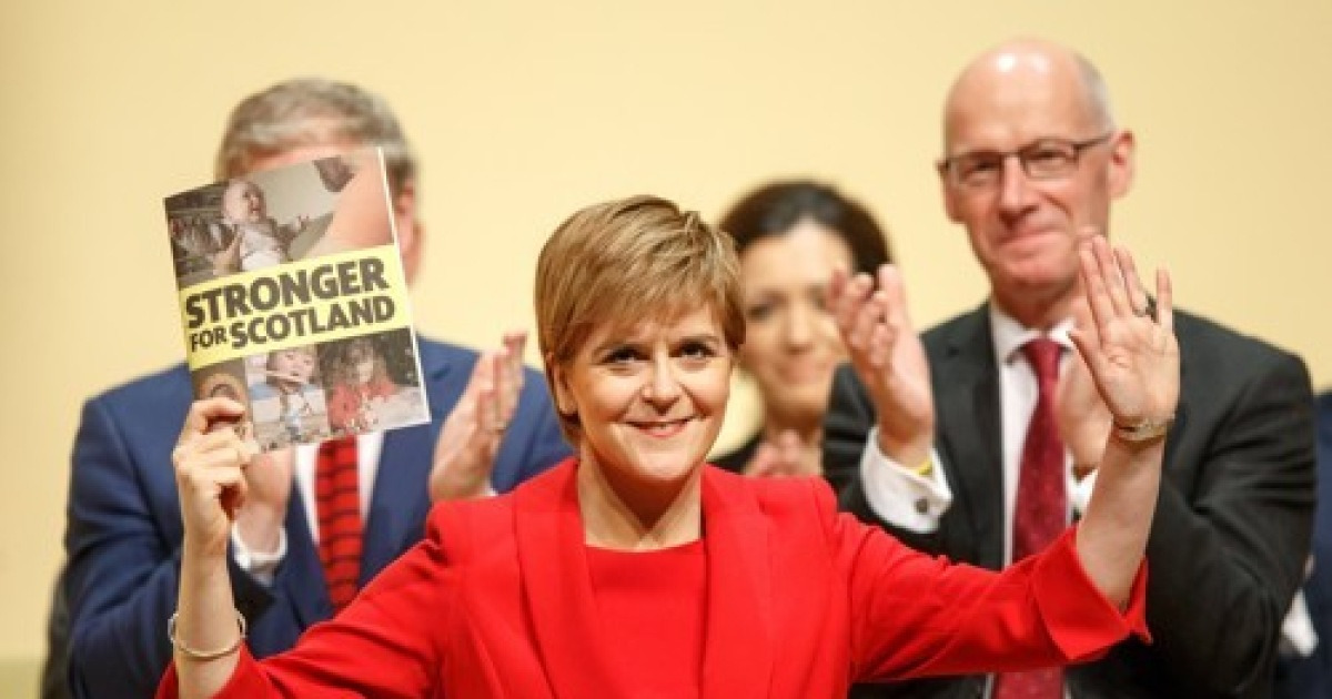 BRITAIN ELECTIONS SCOTLAND SNP