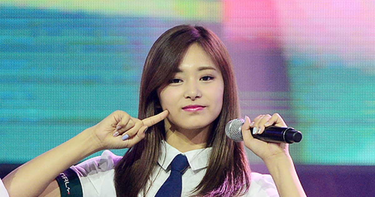 쯔위 '나 예뻐?' [MBN포토]