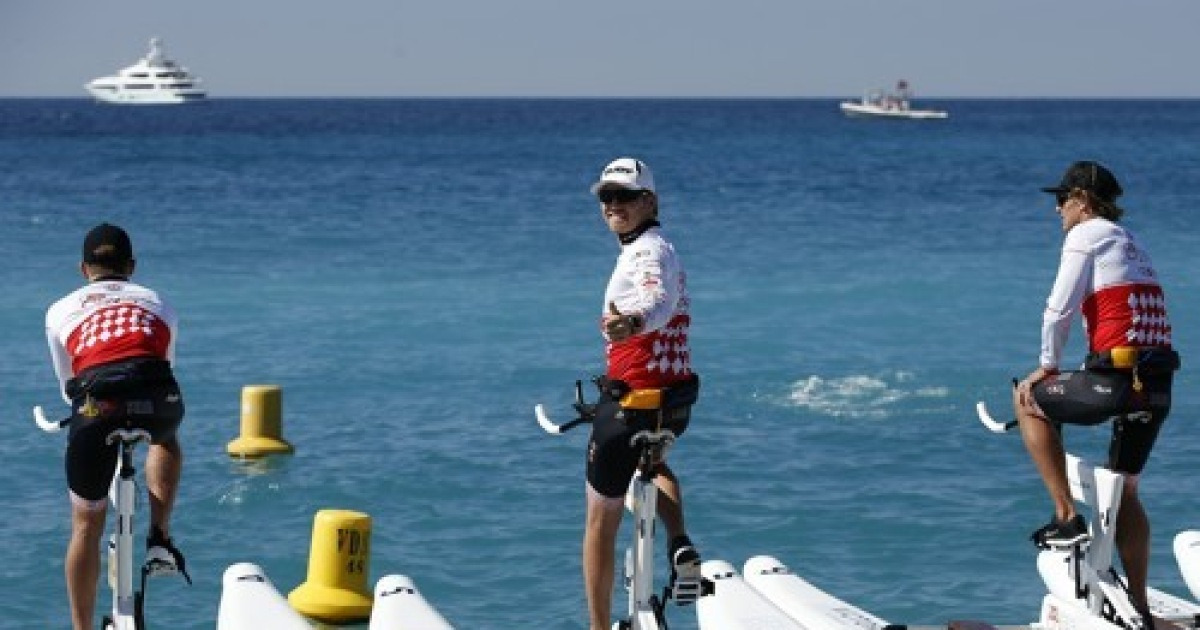 FRANCE CHARITY WATER BIKE CYCLING