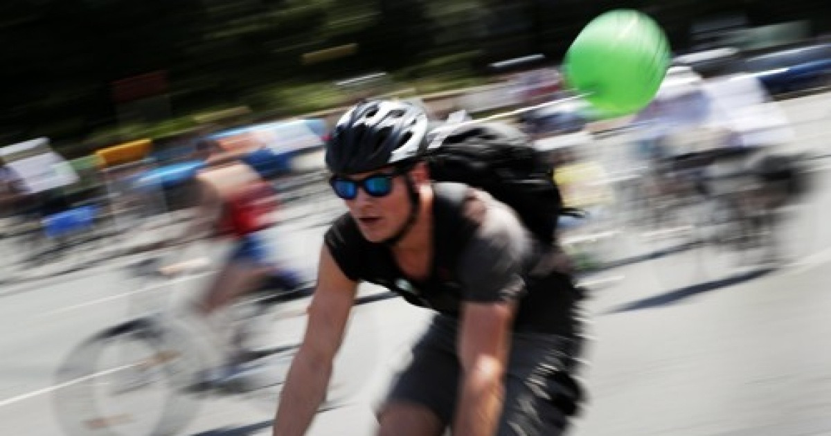 GERMANY BICYCLE RALLY BERLIN