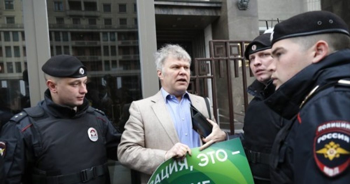 Russia Demolition Protests