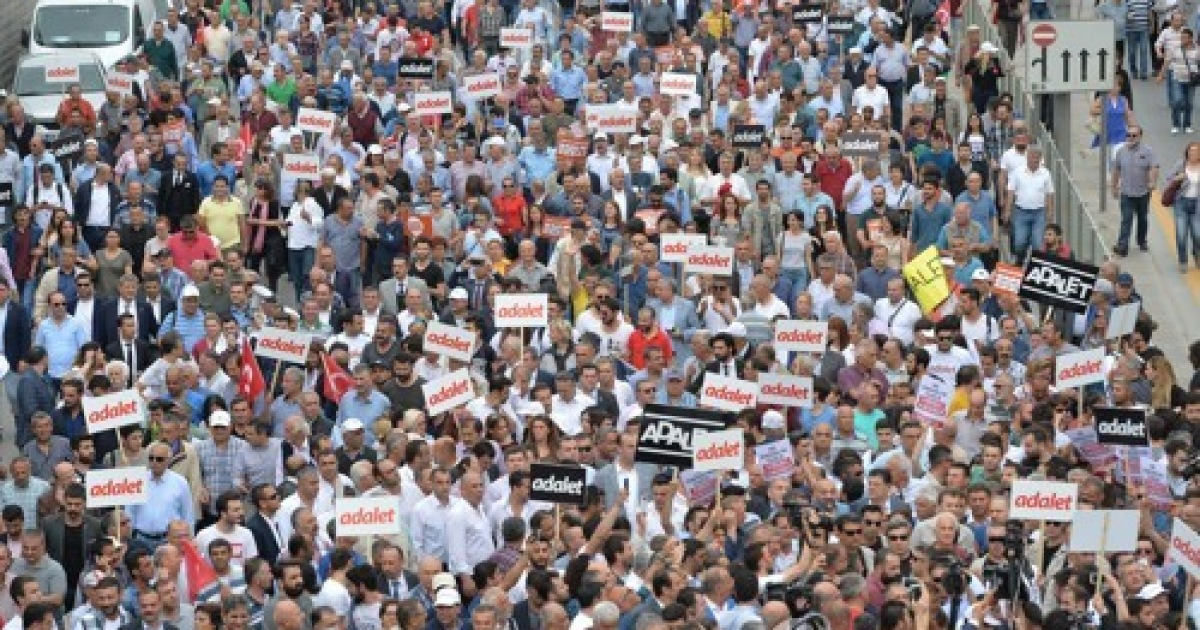 TURKEY PROTEST CHP JUSTICE MARCH