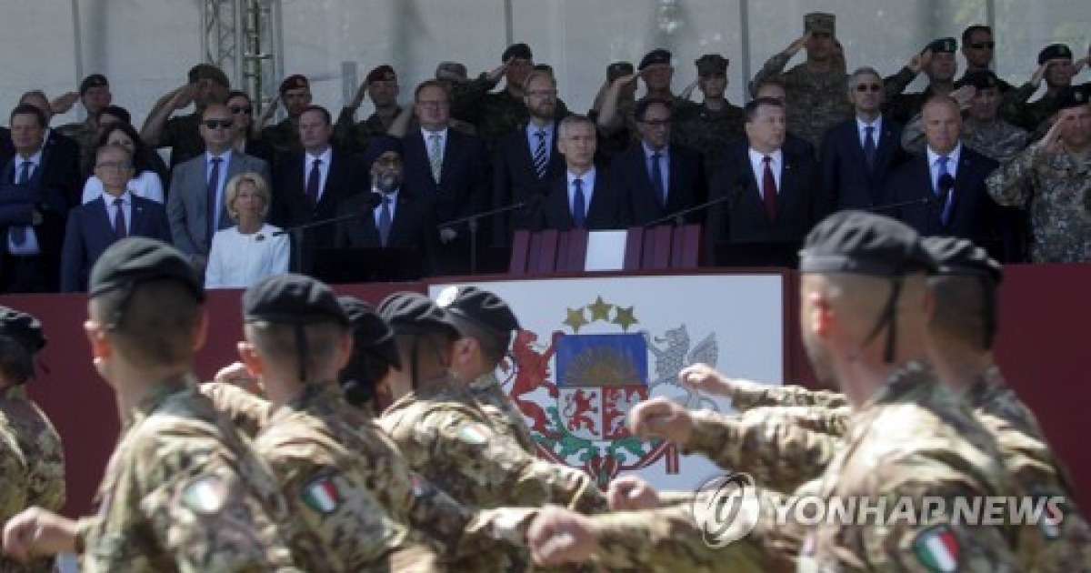 LATVIA DEFENSE NATO