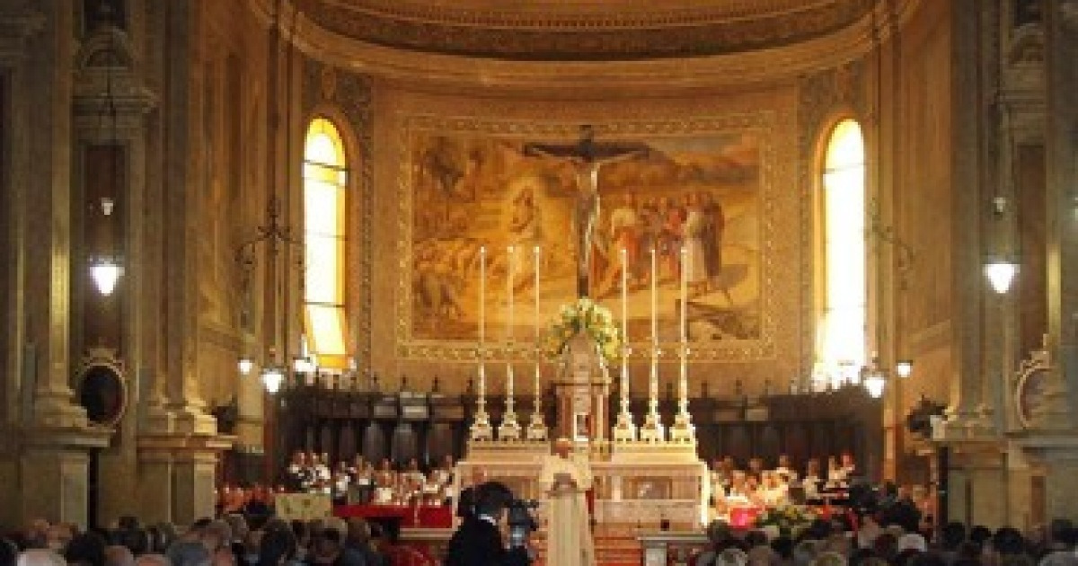 ITALY POPE FRANCIS VISITS