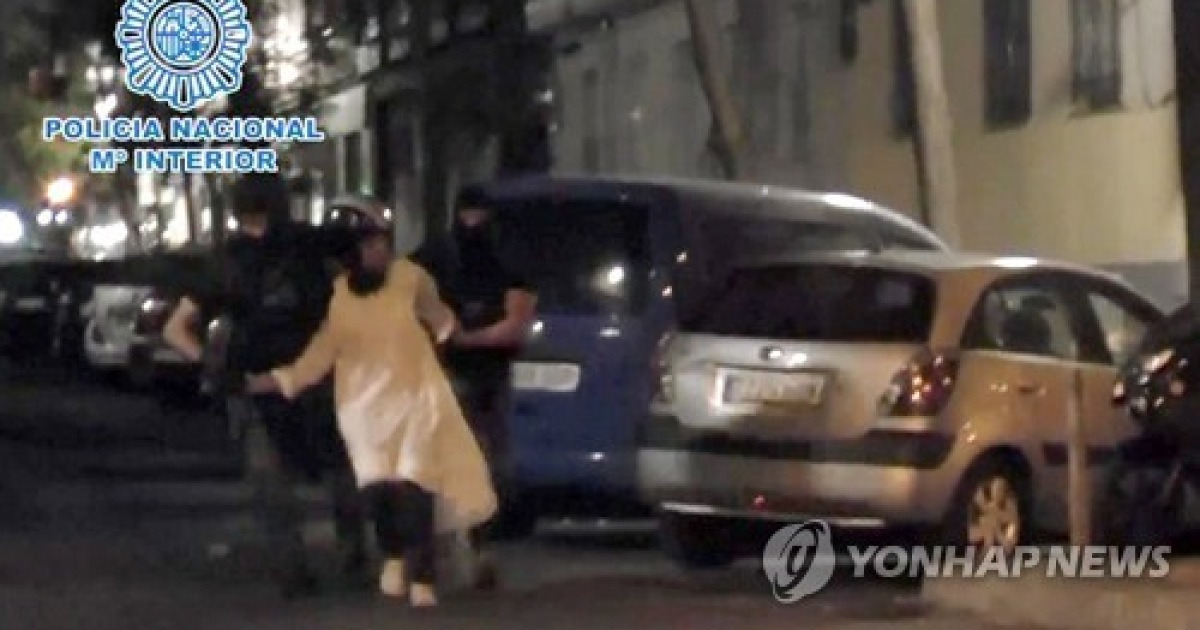 SPAIN SECURITY ANTI TERROR OPERATION