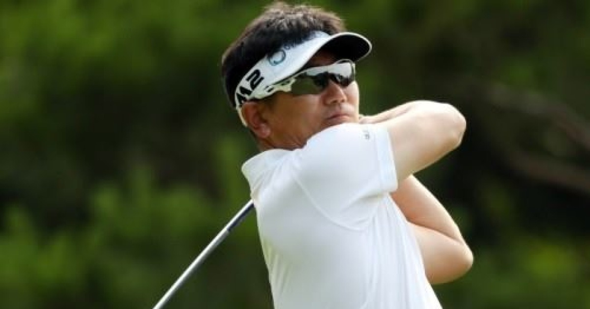 양용은, 환갑 KPGA선수권 첫날 잔칫상 예약