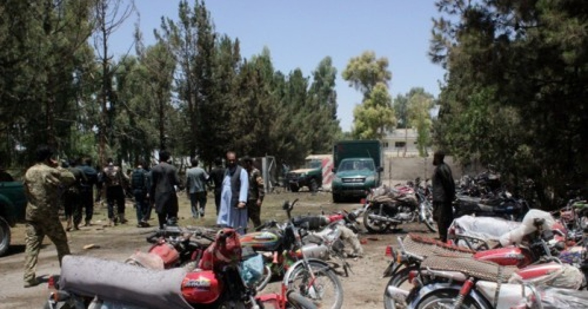 AFGHANISTAN-HELMAND-ATTACK-BANK