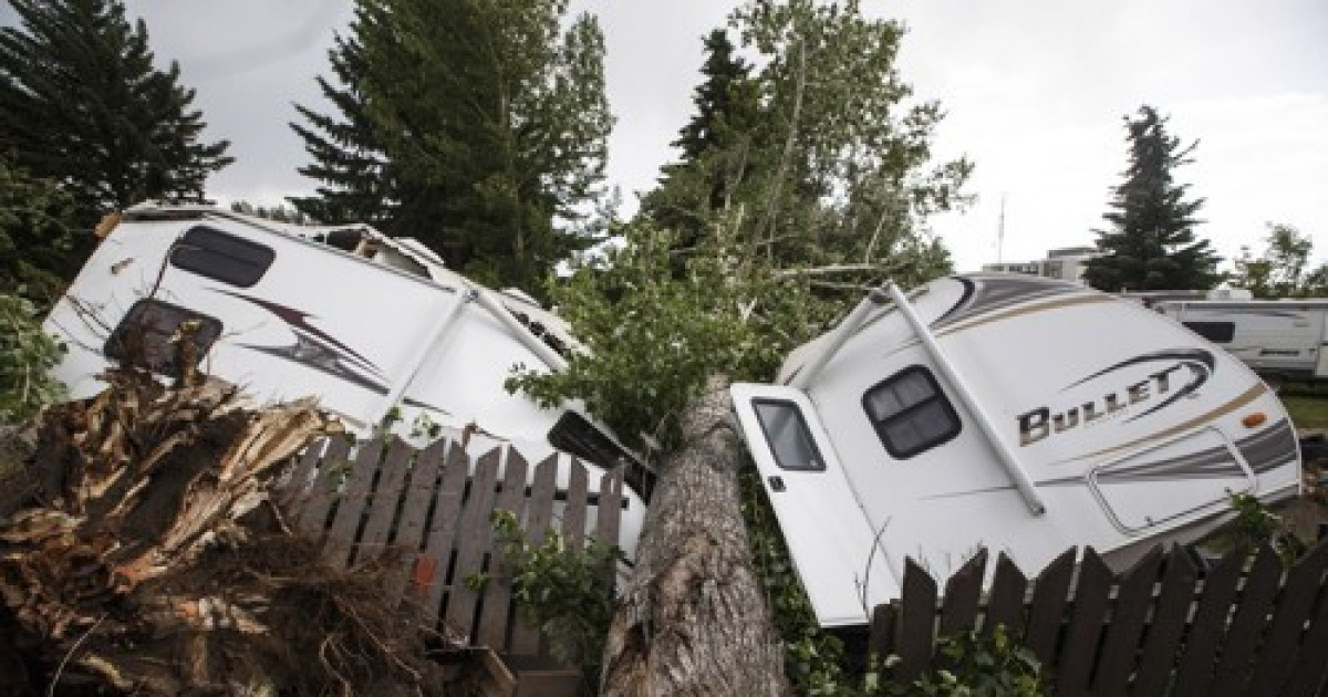 Canada Alberta Storm