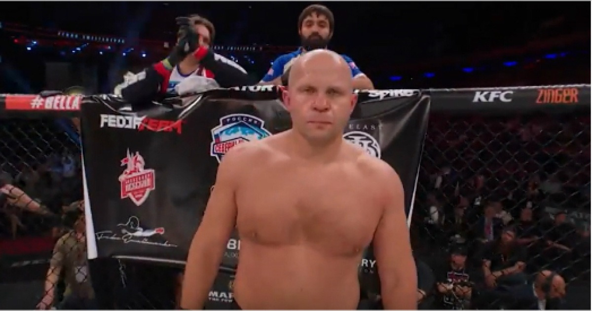 세월 무상..표도르, 미트리온에 1R TKO패