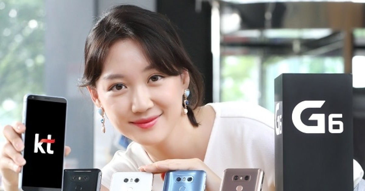 KT, 128GB 메모리+무선충전 'G6+' 출시..출고가 95만원