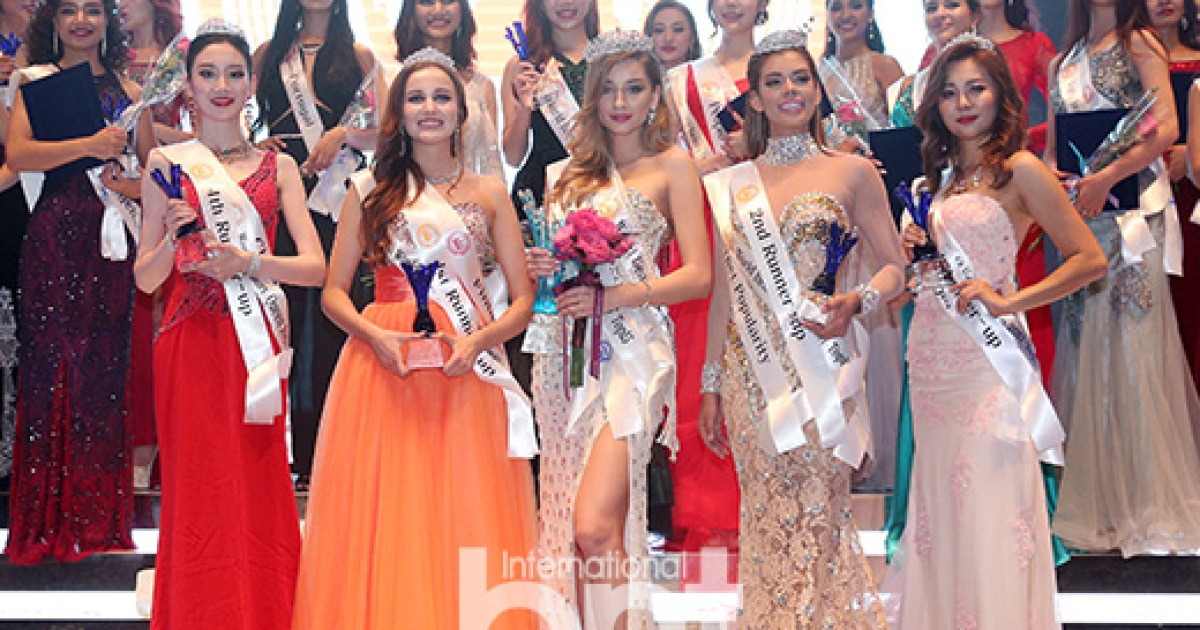 [bnt포토] 2017월드뷰티퀸세계대회 '영광의 TOP5 수상자들'