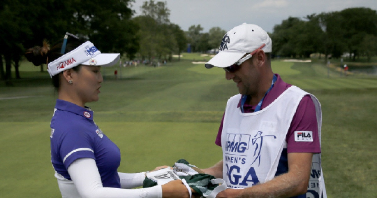 최운정·양희영, 여자 PGA 챔피언십 첫날 리더보드 최상단에