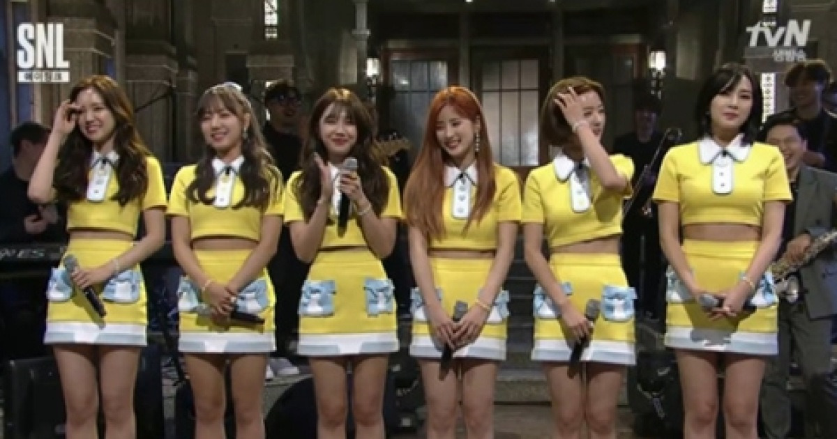 'SNL9' 에이핑크 "데뷔 전 팀명, '부레옥잠'부터 '씨펄'까지 다양"