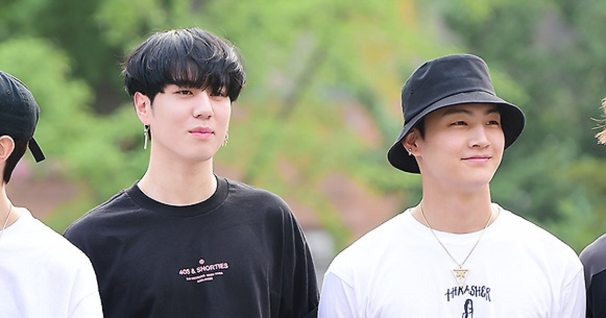 [엑's HD] GOT7 유겸-JB '나란히 뒷짐 지고'