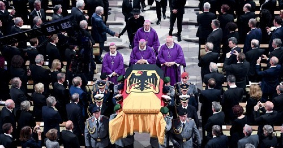 GERMANY PEOPLE HELMUT KOHL FUNERAL
