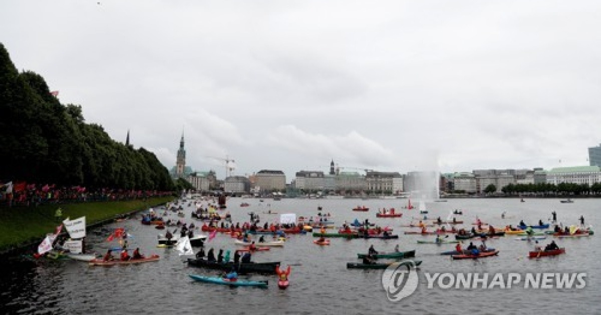 GERMANY G20 SUMMIT PROTEST