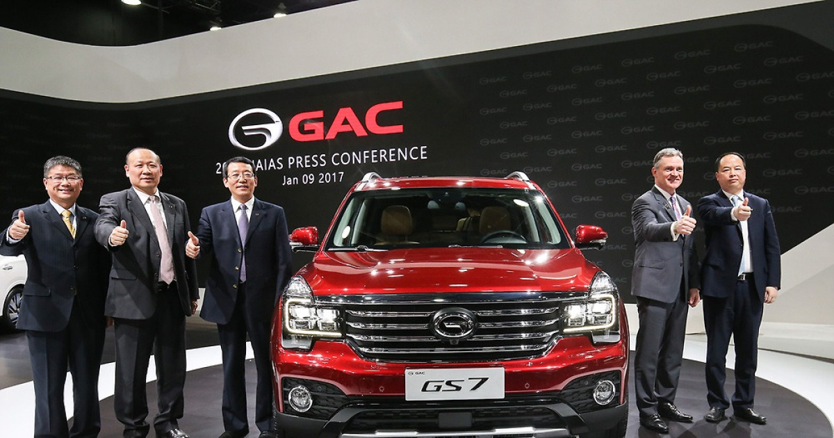 중국 광저우 모터, 내달 추안치의 새 SUV GS7 공개 | 엔카매거진
