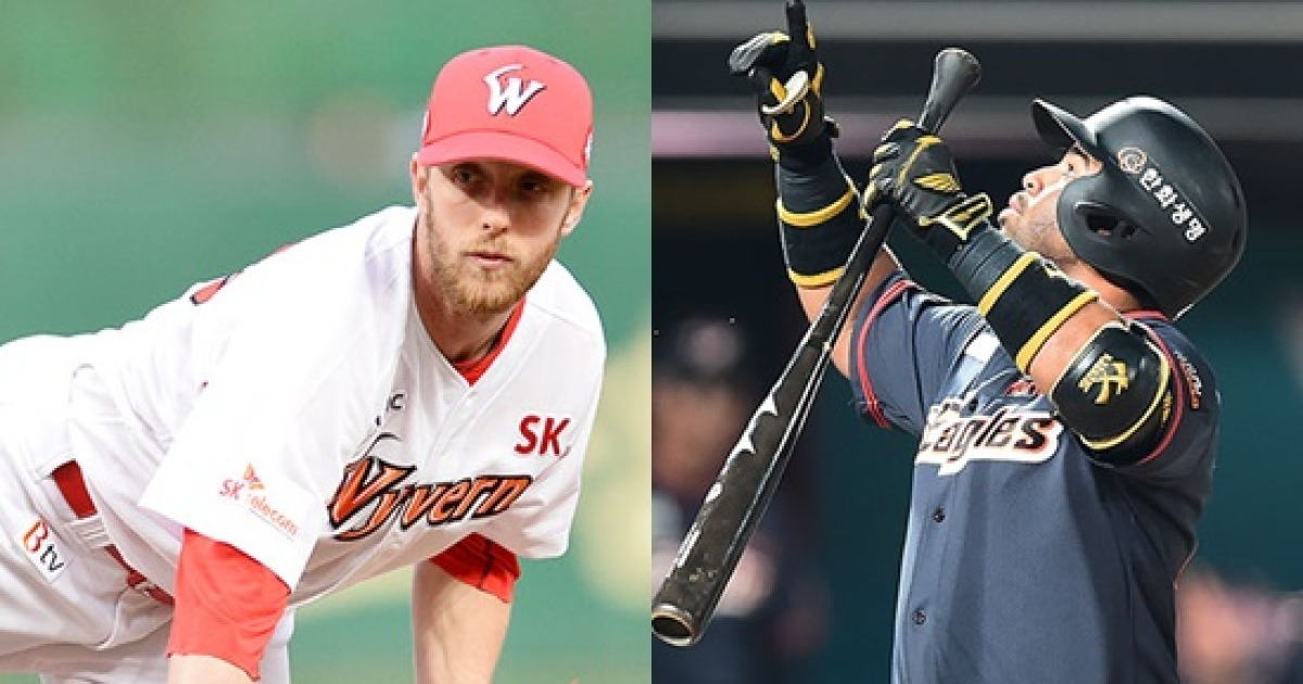 '켈리-로사리오 등 6명' KBO, 6월 MVP 후보 발표