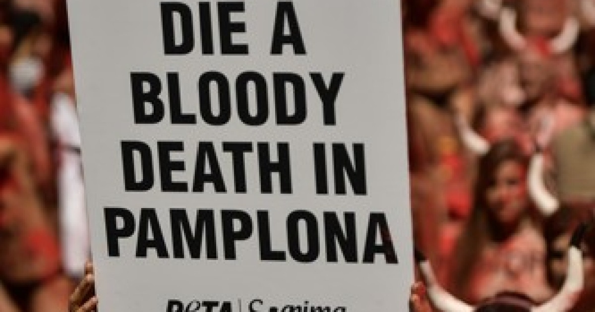 Spain Bullfighting Protest