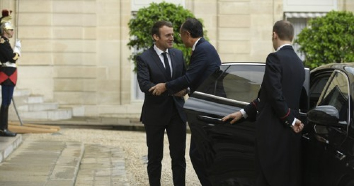 FRANCE ELYSEE MACRON WORLD BANK GROUP