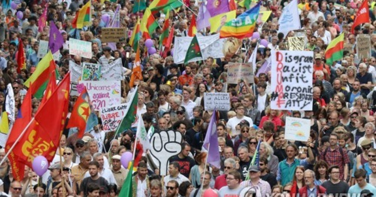 GERMANY G20 SUMMIT PROTEST
