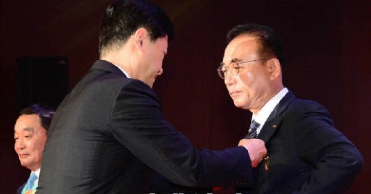 송성근 OJC대표, 가스안전대상 산업포장 수상