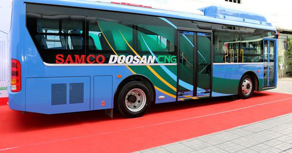 Doosan Infracore enters Vietnamese bus market