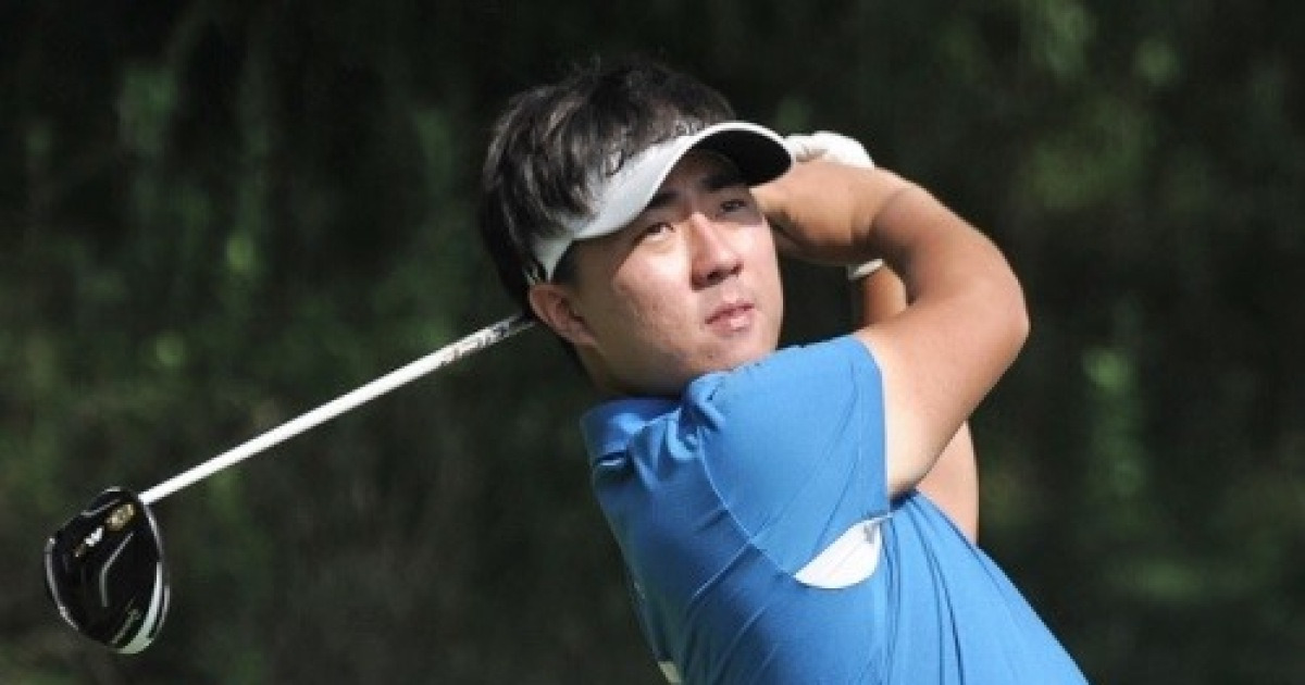 강정현 골프채 잡고 5년만에 3부투어 첫승