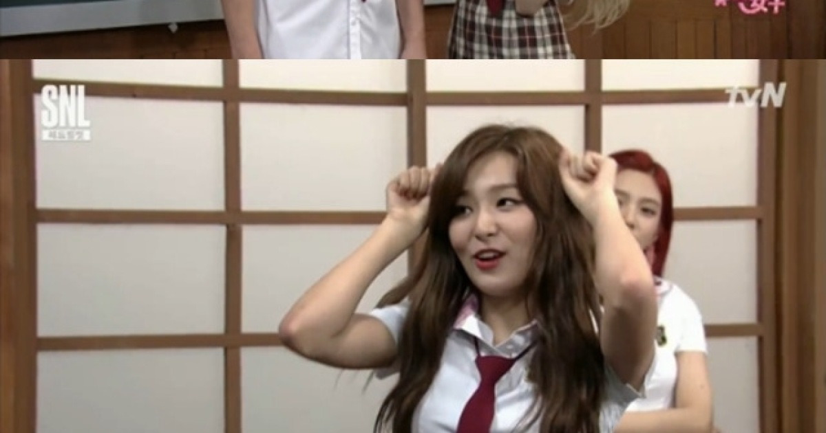 'SNL9' 레드벨벳, 신동엽 유혹하기 위해 애교에 섹시댄스까지 '고군분투'