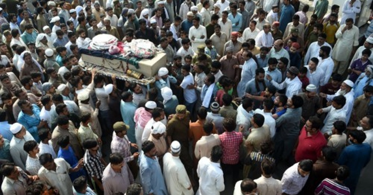 PAKISTAN SUICIDE BOMBING AFTERMATH