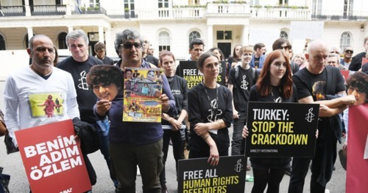 BRITAIN TURKEY PROTEST