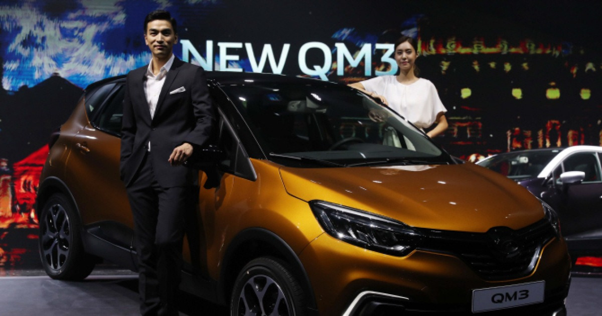 [포토]르노삼성, CUV '뉴QM3' 출시