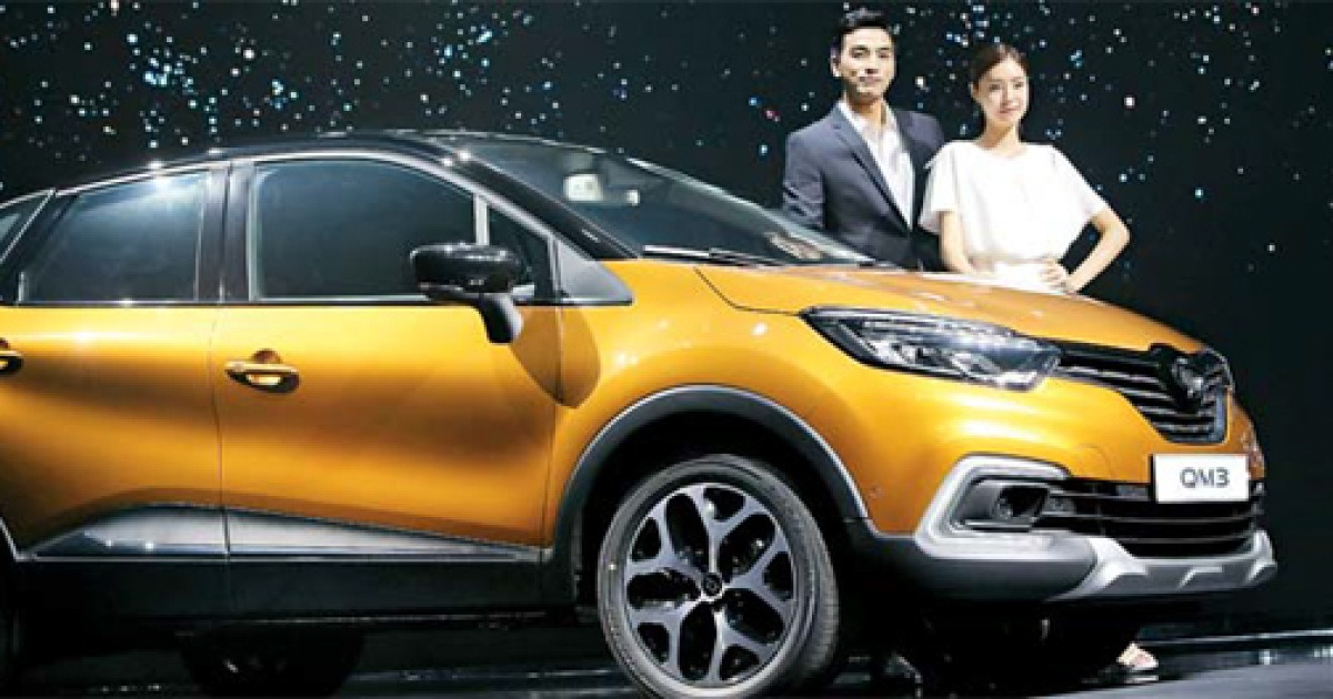 르노삼성, 부분변경모델 '뉴QM3' 공개