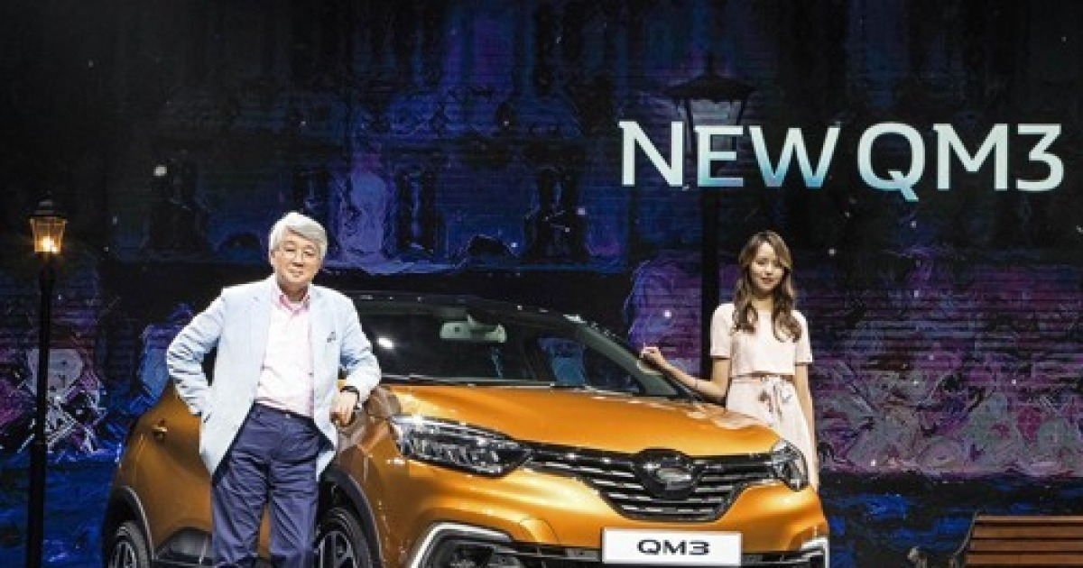 르노 삼성 'NEW QM3' 소개하는 박동훈 사장