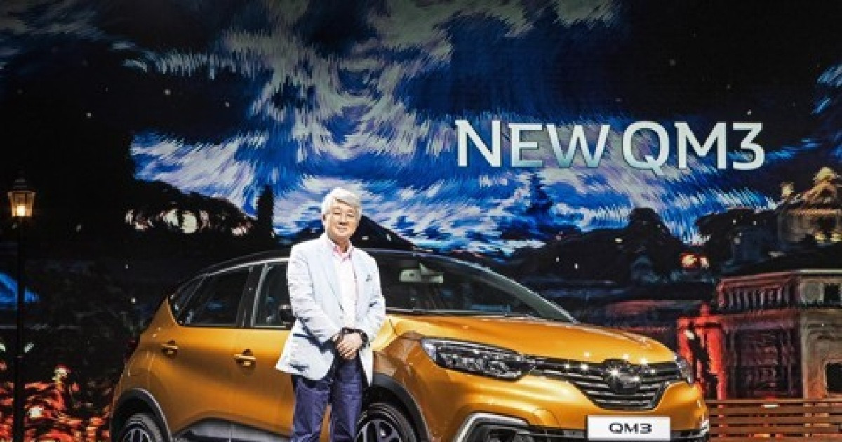 르노 삼성 'NEW QM3' 소개하는 박동훈 사장