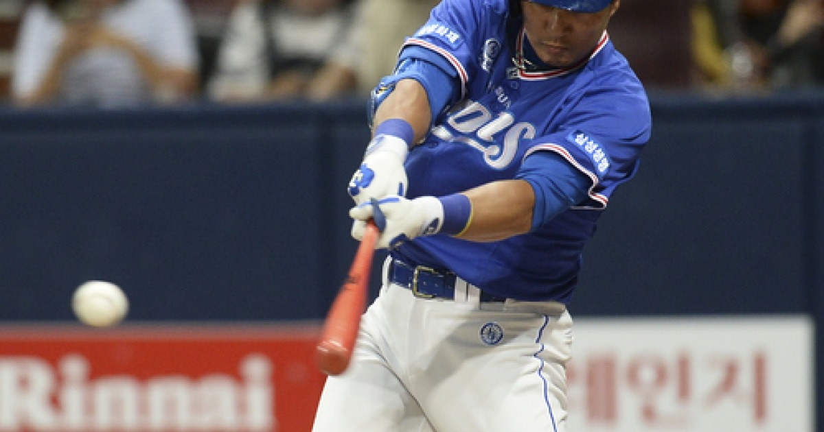 이승엽, KBO리그 개인 첫 4,000루타 대기록 달성