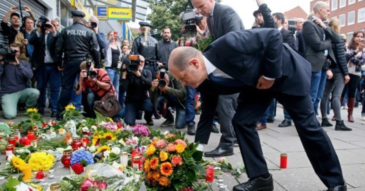 GERMANY HAMBURG KNIFE ATTACK AFTERMATH