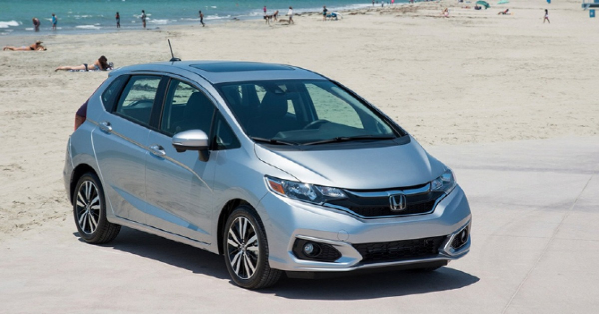 [포토] 익사이팅 H 디자인이 돋보이는 2018 혼다 피트