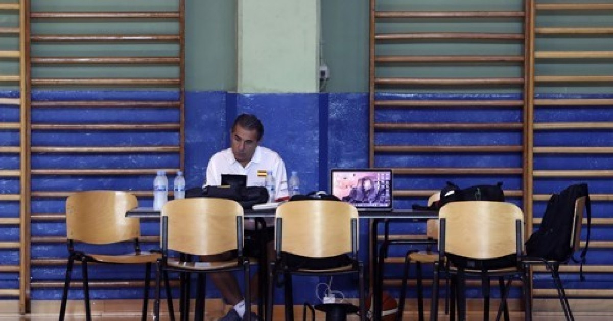 SPAIN BASKETBALL NATIONAL TEAM TRAINING SESSION