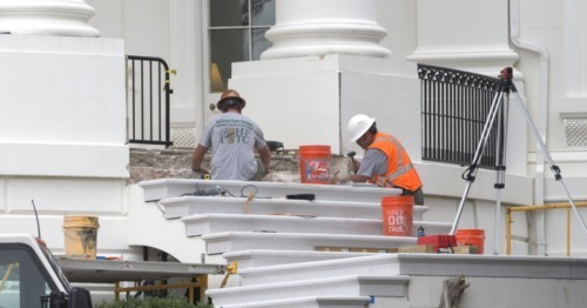 USA WHITE HOUSE RENOVATIONS