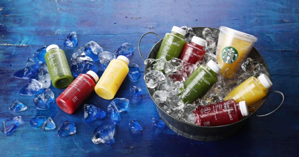 Organica juices hit all Starbucks stores