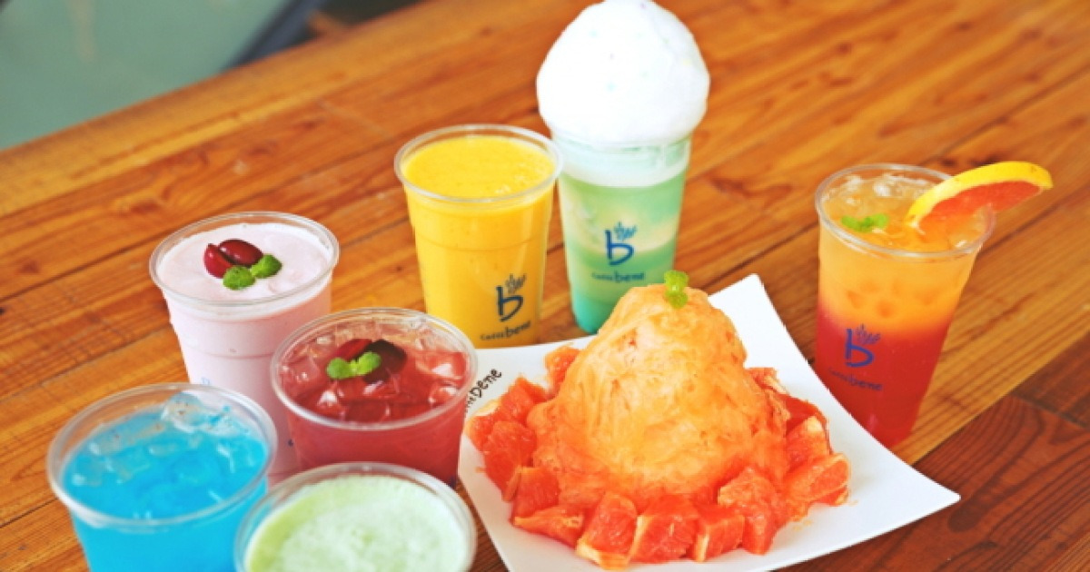 Caffe Bene launches colorful, fruity menus