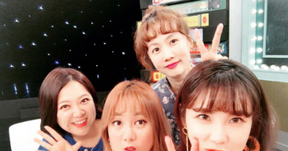 박나래, '비디오스타' 녹화장에서.."4MC 미모 폭발"