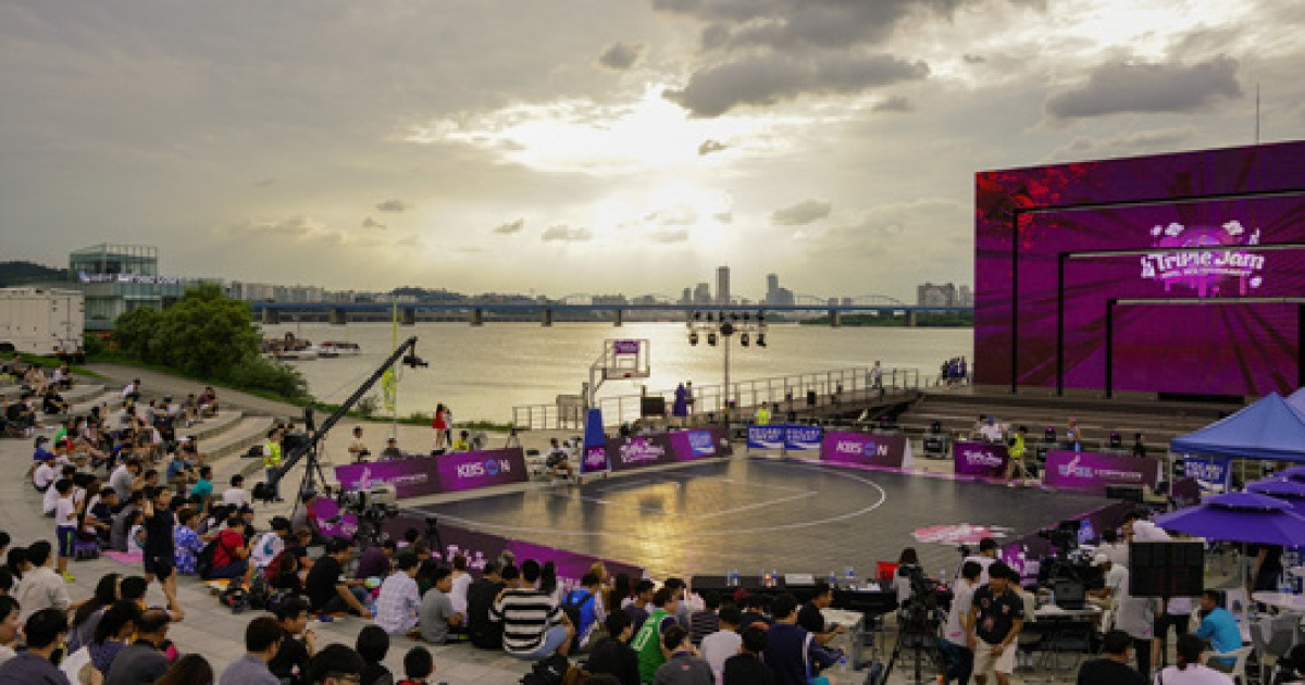 [JB포토] WKBL 3X3 TOURNAMENT TRIPLE JAM 이벤트 농구 코트