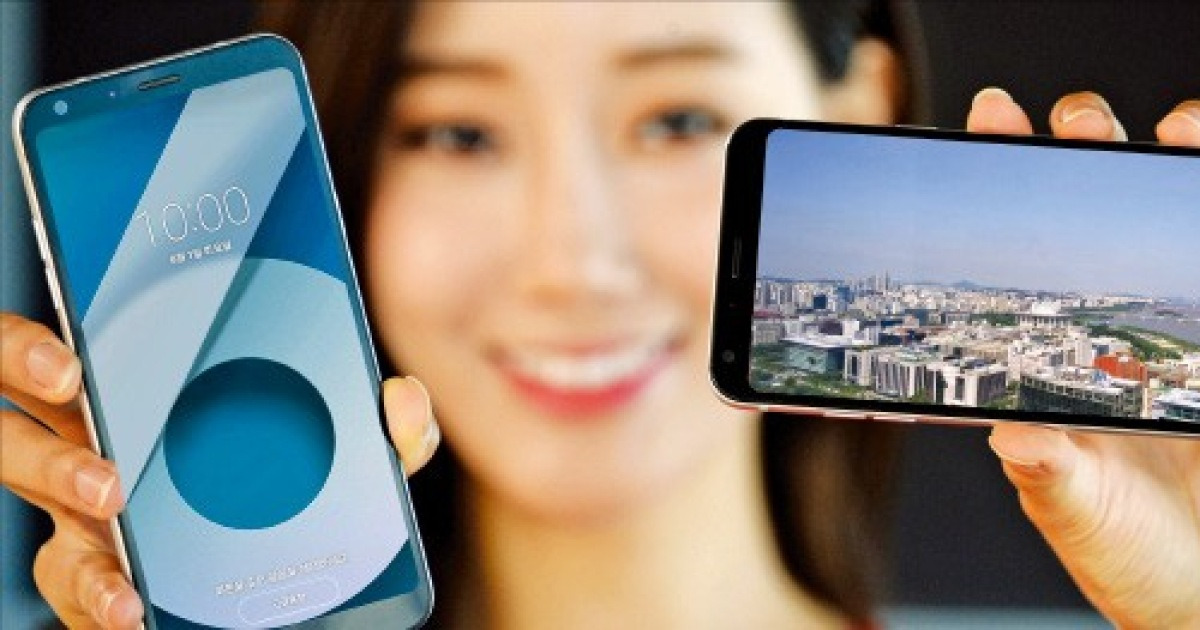 LG전자 첫 중가폰 Q6 써보니..카메라·디스플레이 '강점'